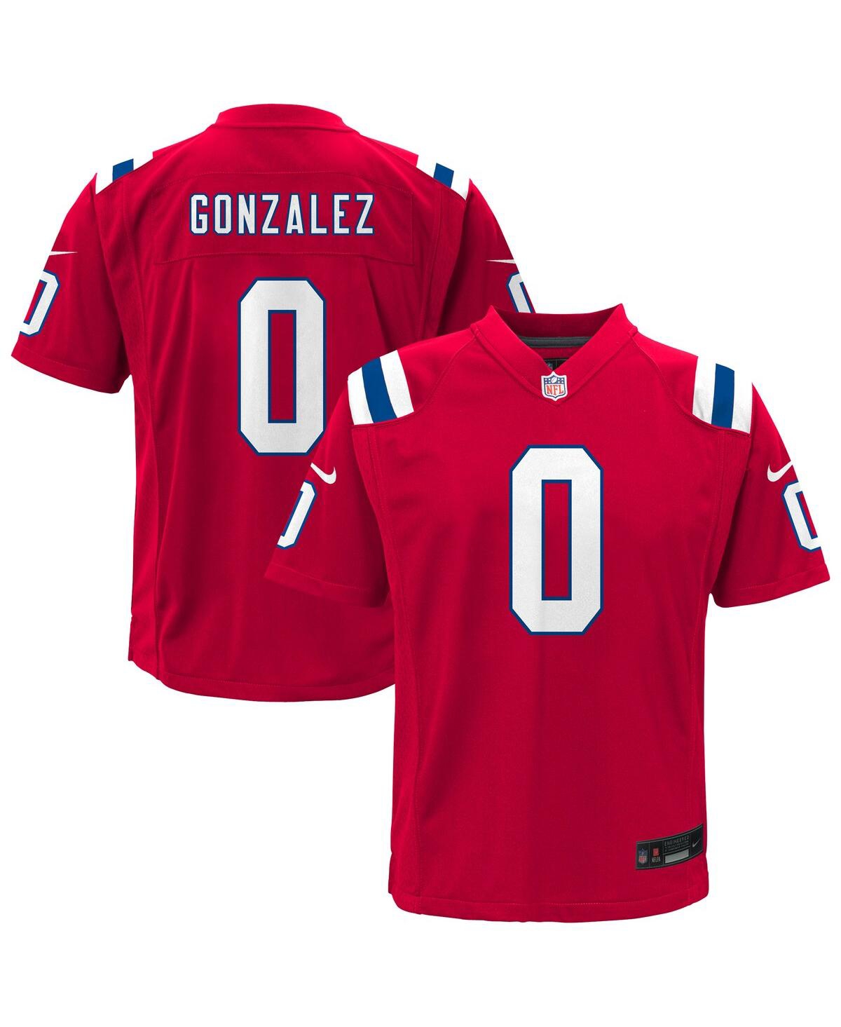 Click here for Nike Big Boys and Girls Christian Gonzalez Red New... prices