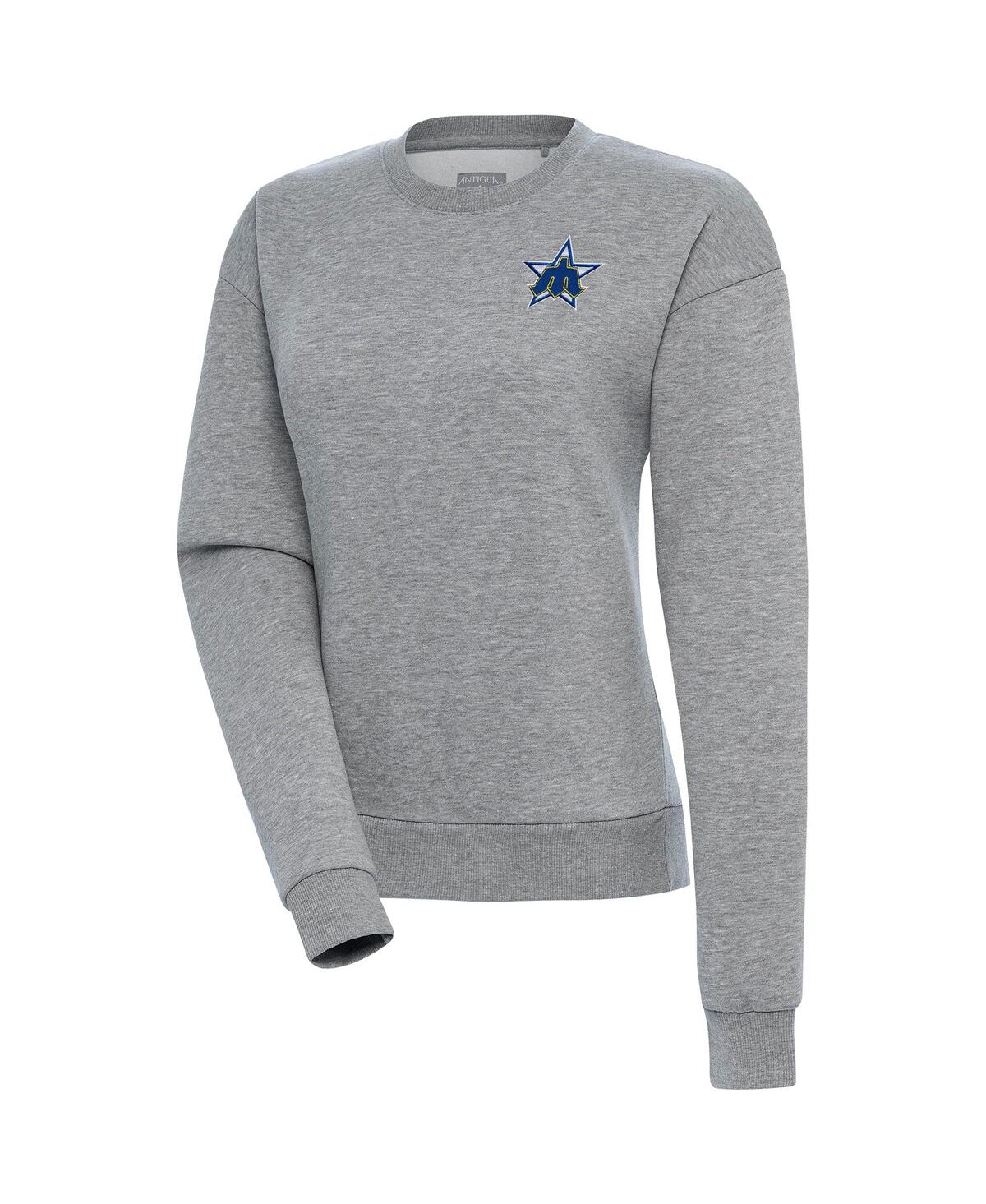 Click here for Antigua Womens Heather Gray Seattle Mariners Coope... prices