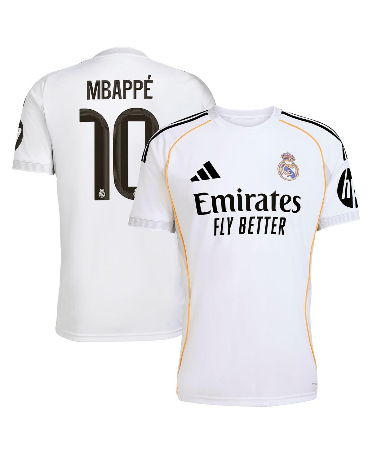 Click here for Adidas Mens Kylian Mbappe White Real Madrid 2025/2... prices