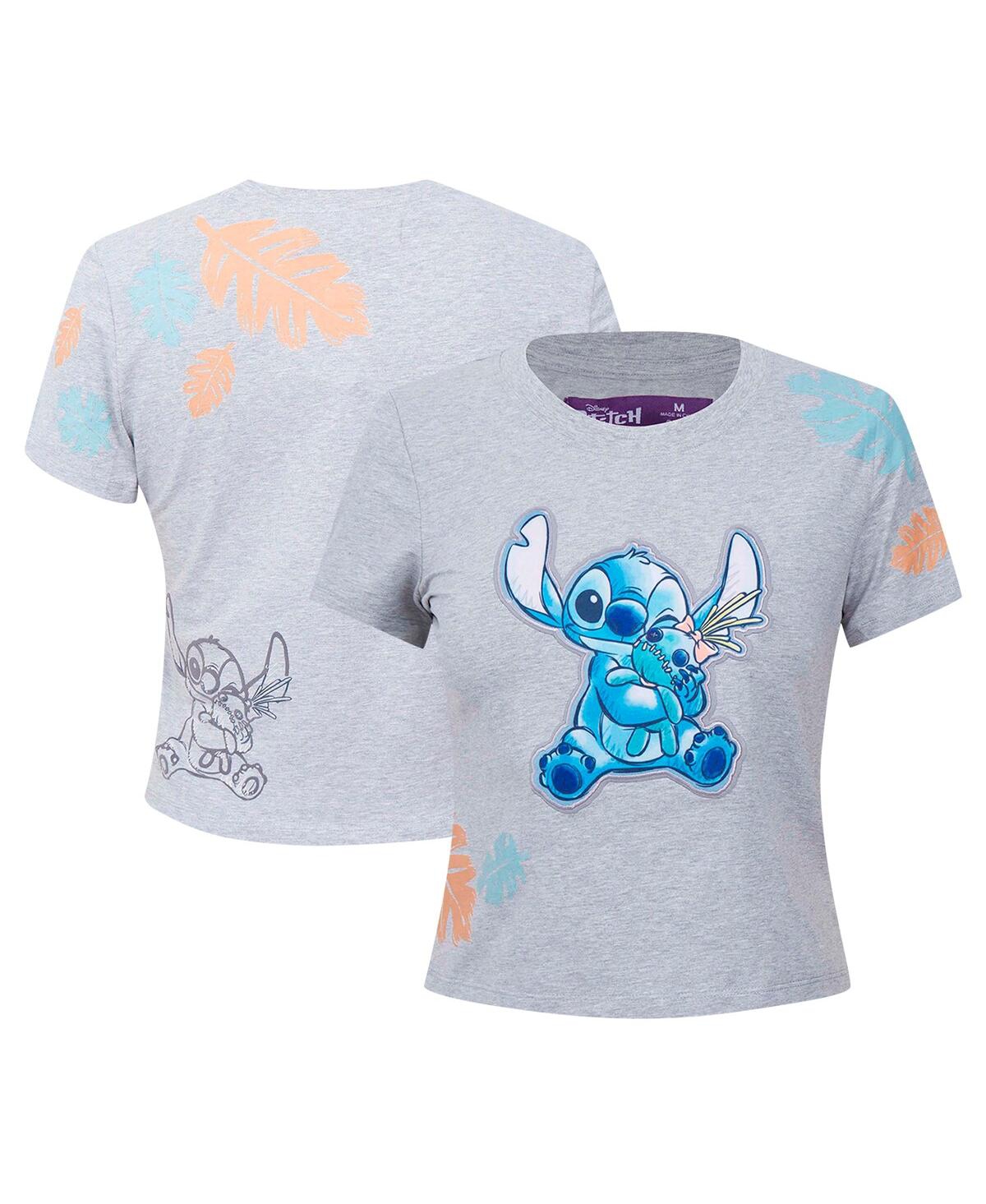 Click here for Freeze Max Womens Heather Gray Lilo and Stitch Hol... prices