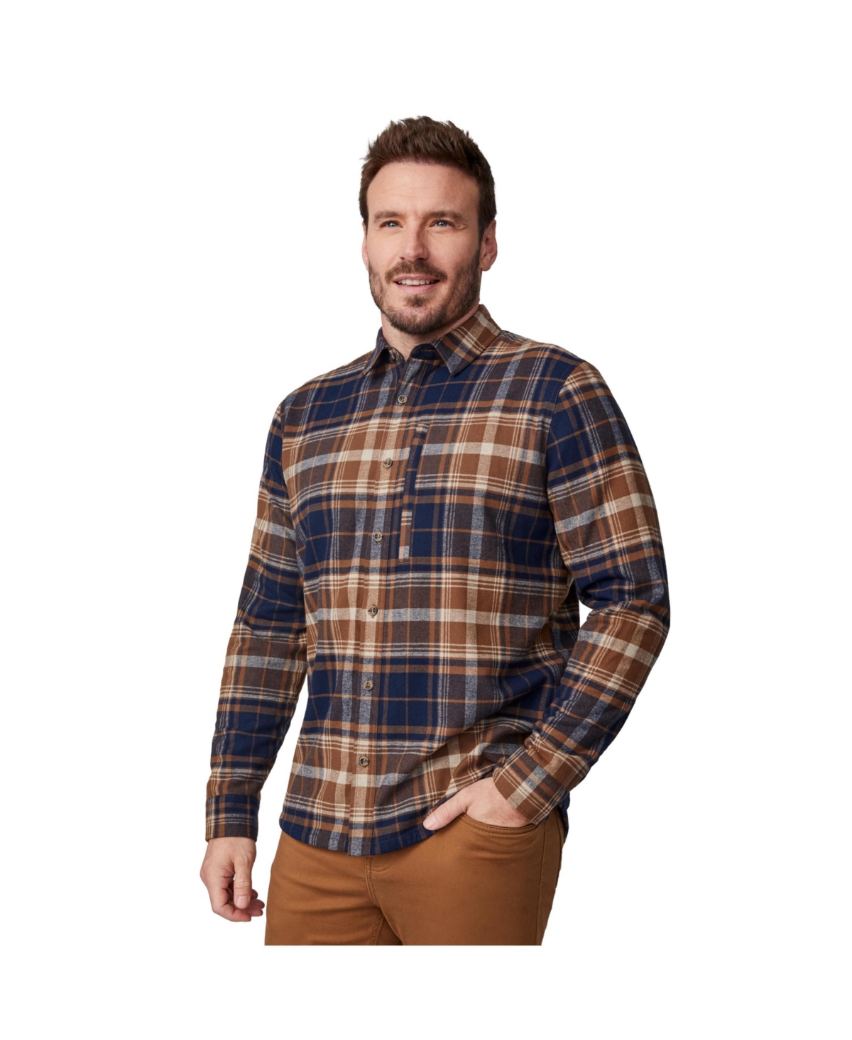 Click here for Free Country Mens Easywear Ii Fleece Lined Flannel... prices