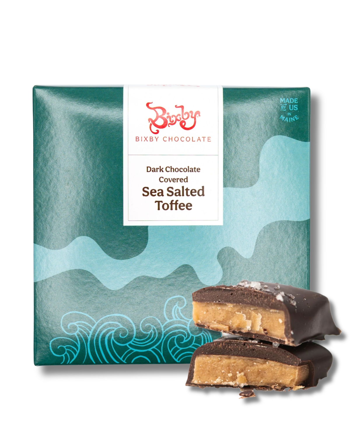 Click here for Bixby Chocolate Dark Chocolate Sea Salted Toffee G... prices