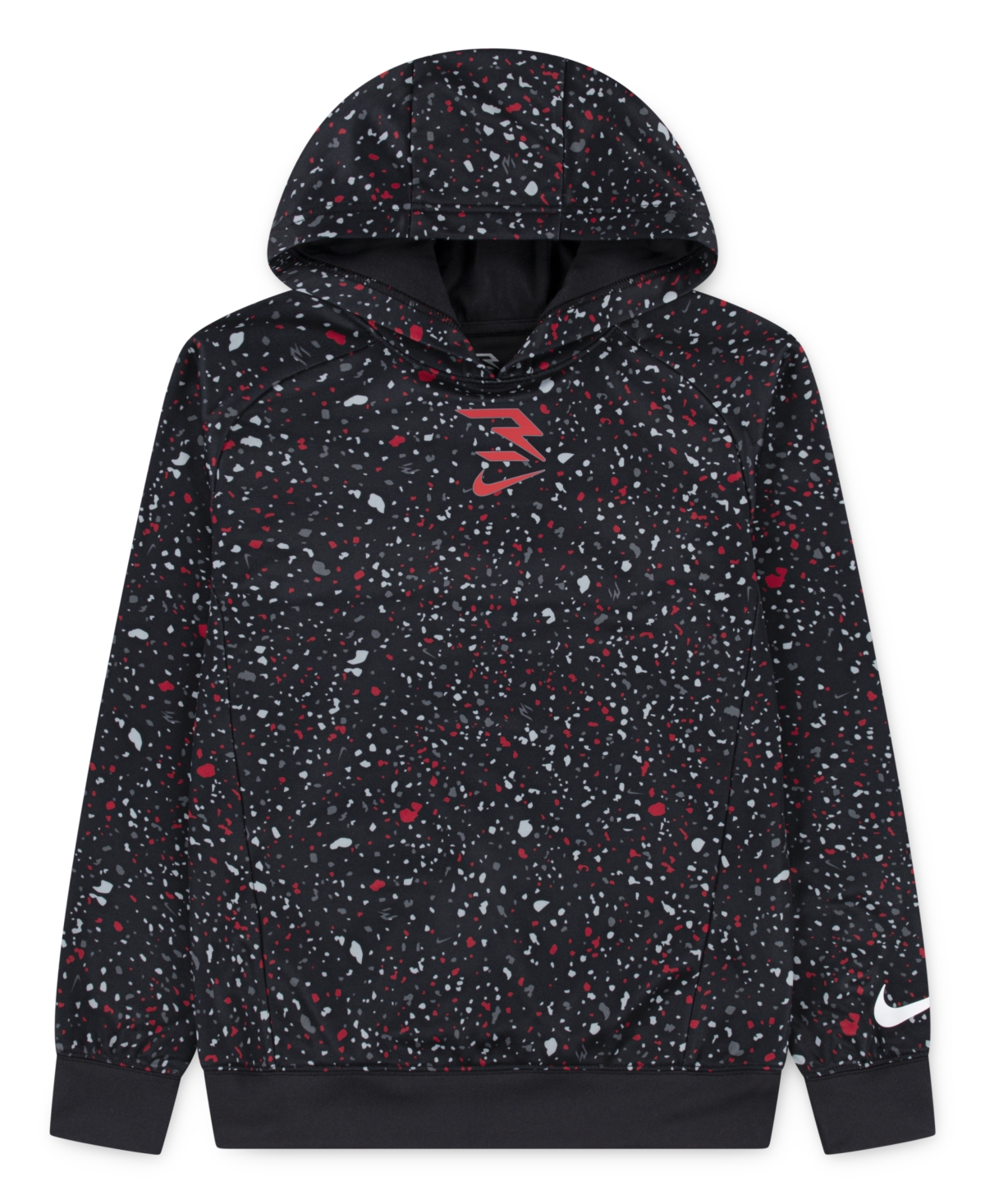 Nike 3BRAND by Russell Wilson Big Boys Long Sleeve Fleece Hoodie - Trenched