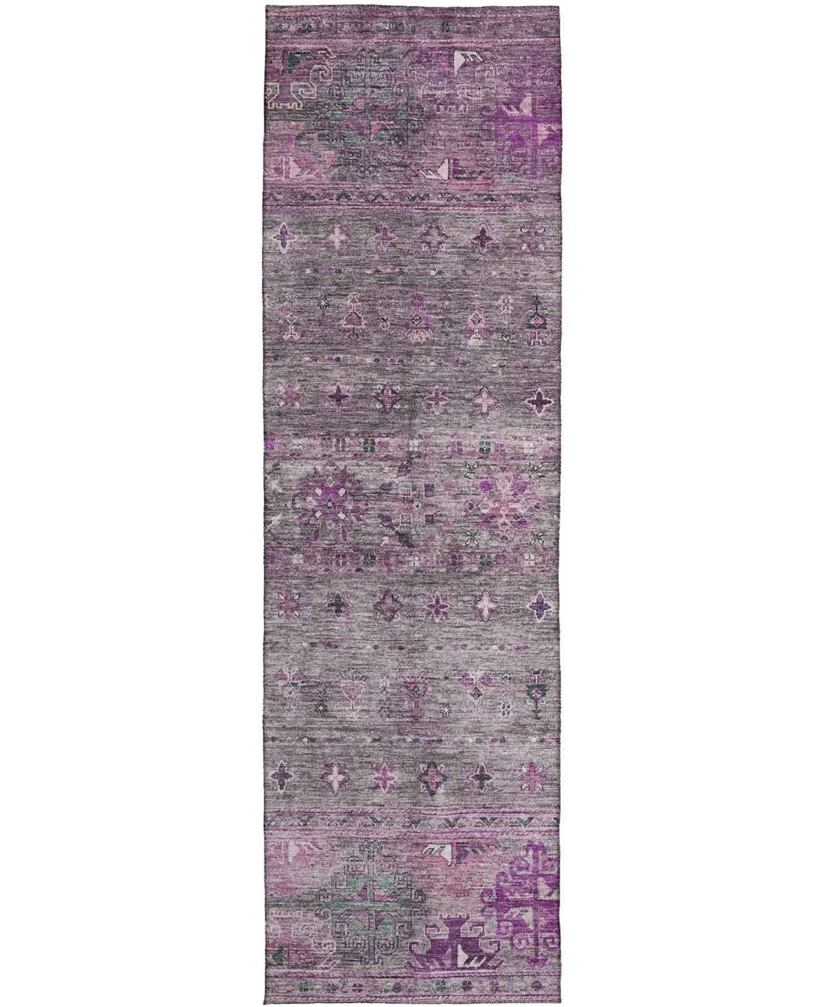 Click here for Dalyn Karaj KJ5 23x76 Runner Area Rug - Purple prices
