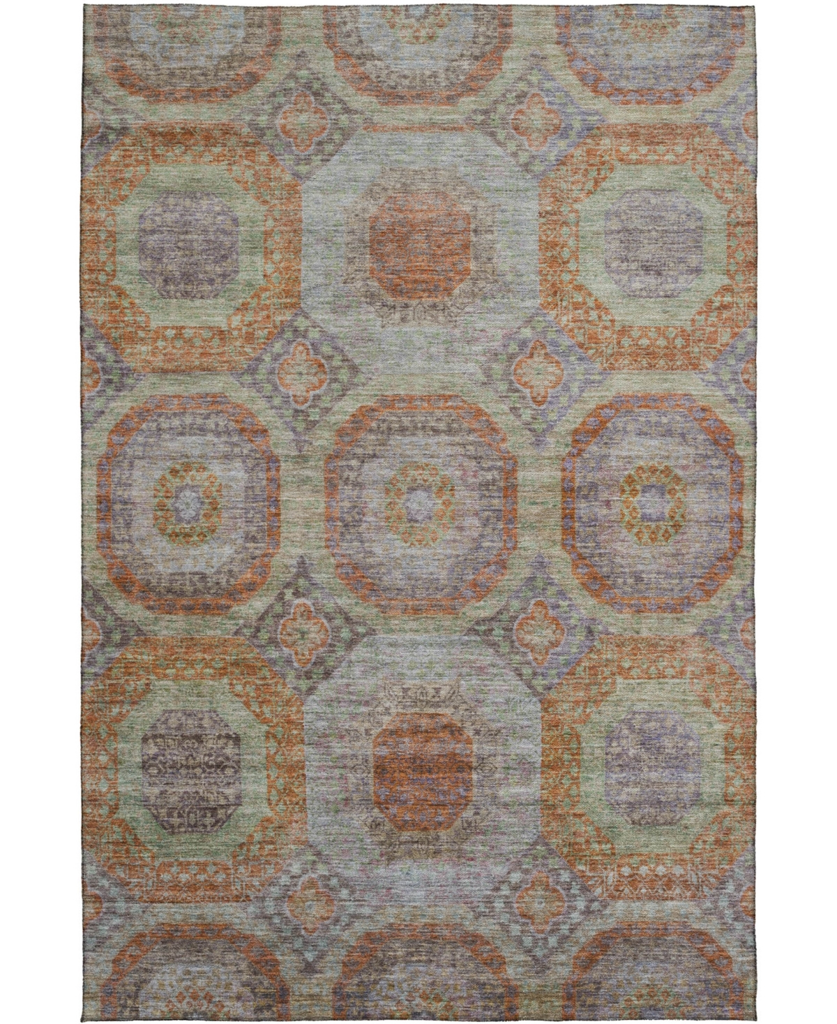 Click here for Dalyn Karaj KJ6 9x12 Area Rug - Orange prices