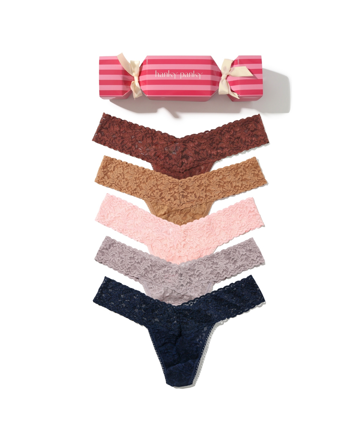Click here for Hanky Panky Womens Signature Lace Low Rise 5 Pack... prices