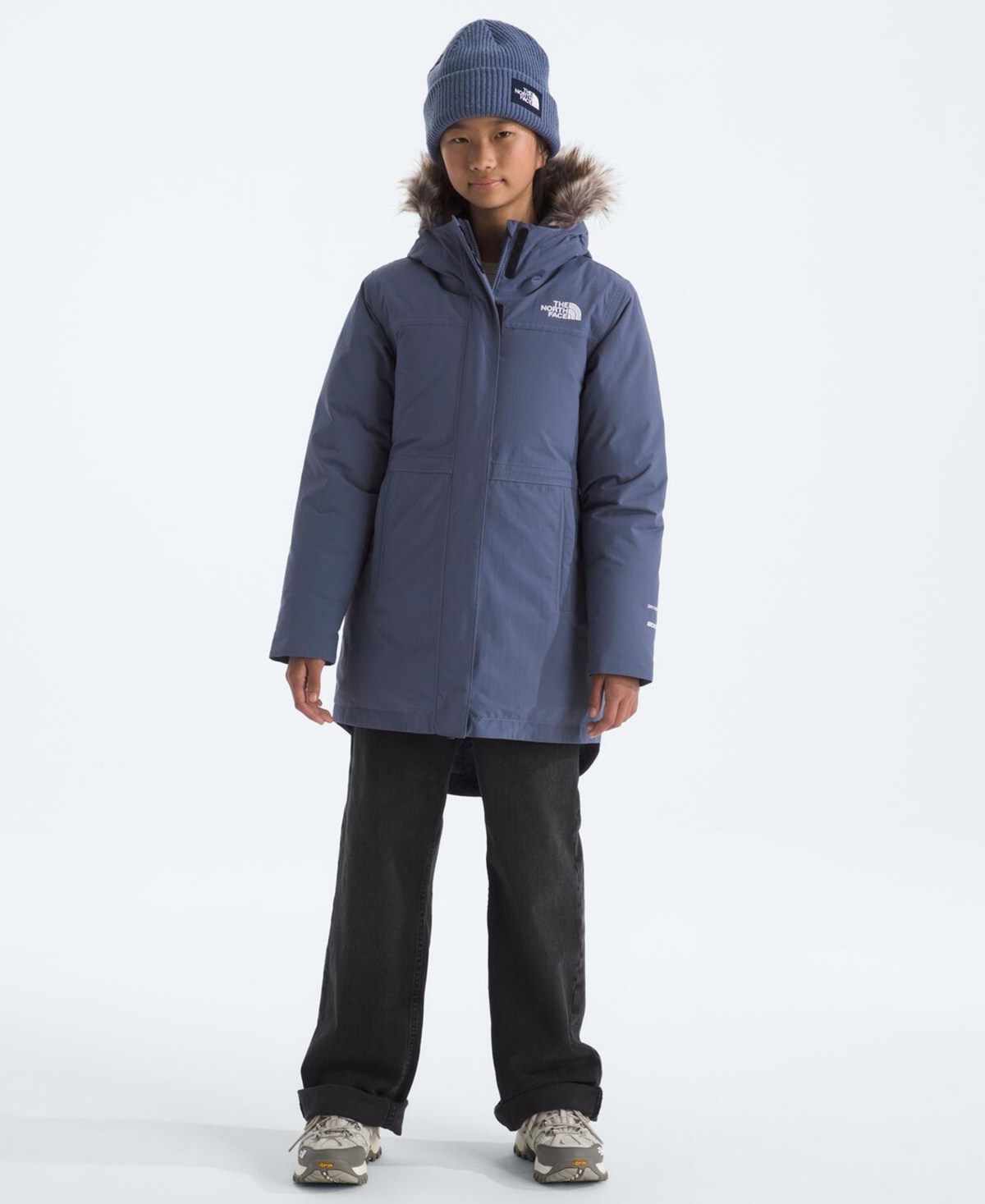 Click here for The North Face Girls 8-20 Arctic Parka Jacket - Tw... prices