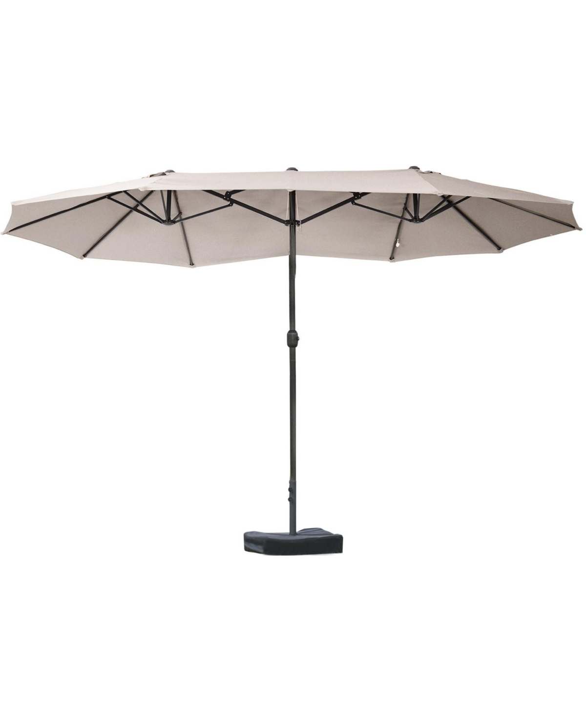 Click here for Flynama 15 Ft Double Sided Rectangular Patio Umbre... prices