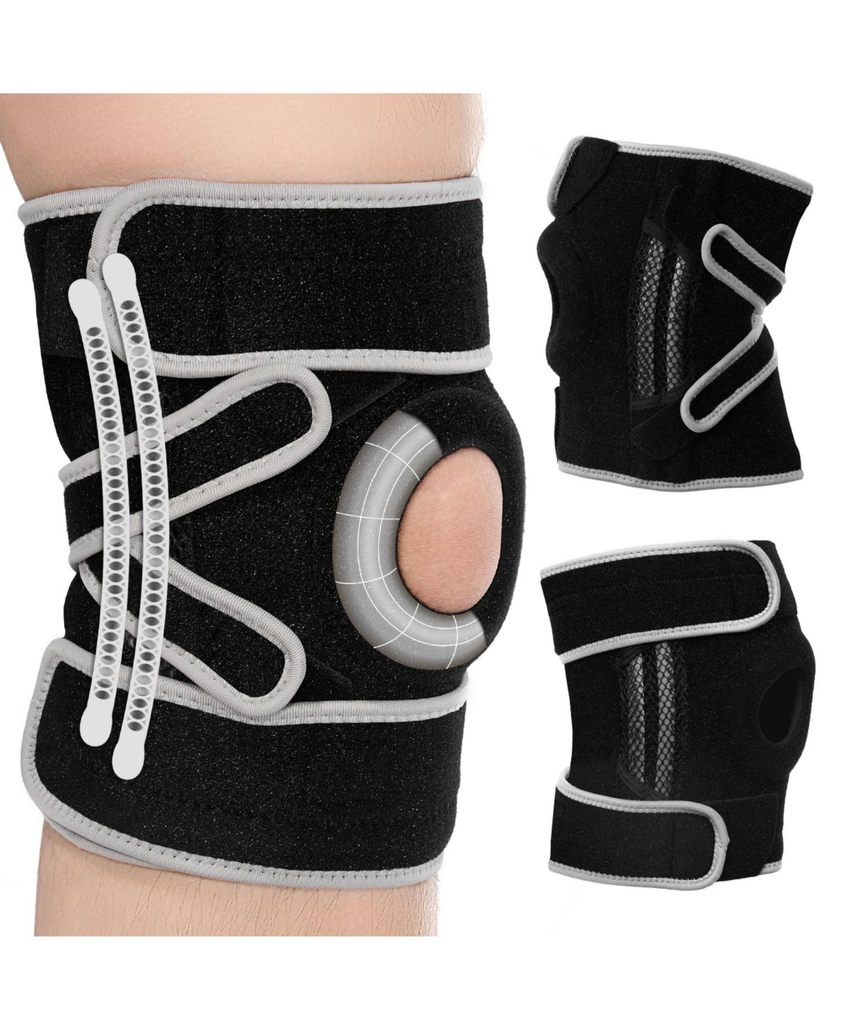 Click here for Powerlix Adjustable Compression Knee Brace with St... prices
