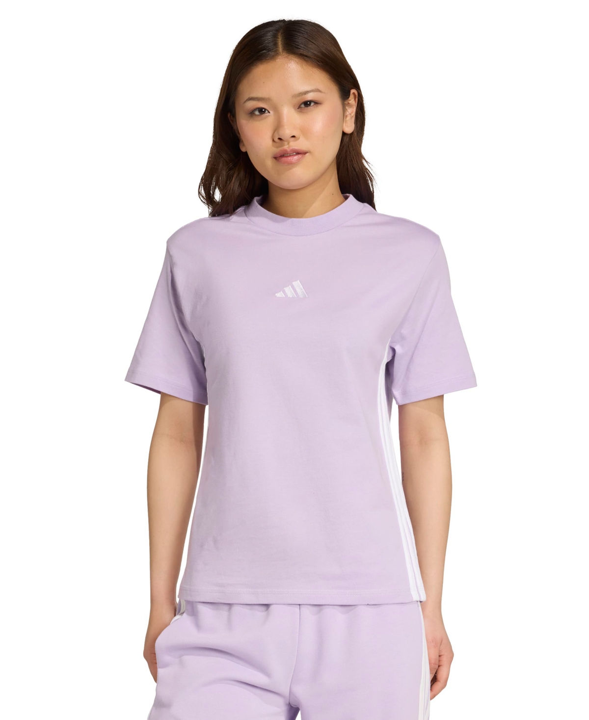 Click here for adidas Womens Essentials 3-Stripes Cotton T-Shirt... prices