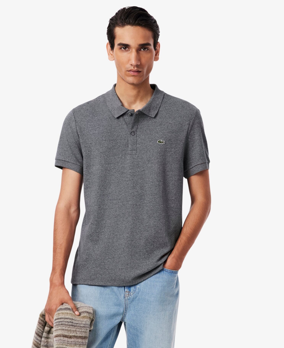 Click here for Lacoste Mens Regular Fit Soft Touch Short Sleeve P... prices