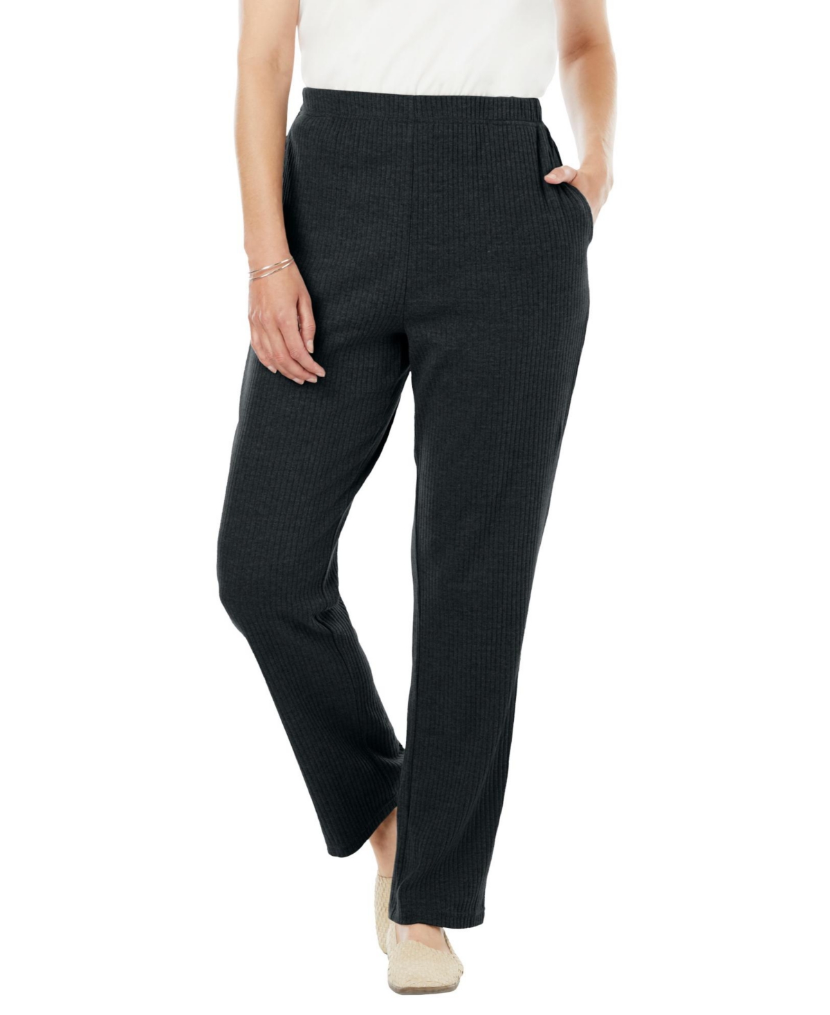 Click here for Woman Within Womens Within Tall 7-Day Knit Ribbed... prices