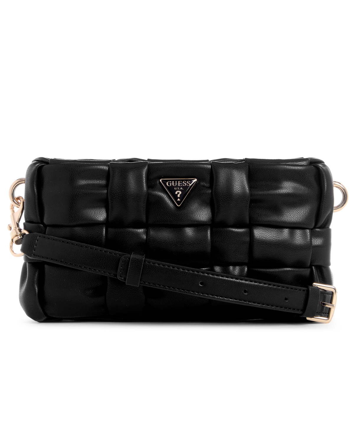 Click here for Guess Womens Marion Mini Zipper Closure Crossbody... prices