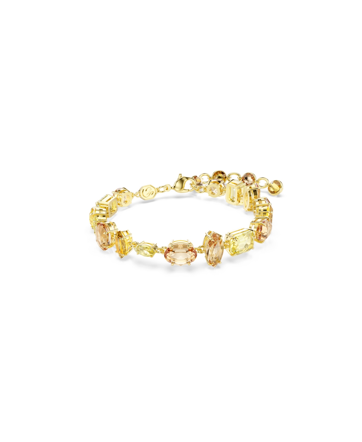 Click here for Swaroski Gema Gold-Tone Plated Bracelet - Yellow prices