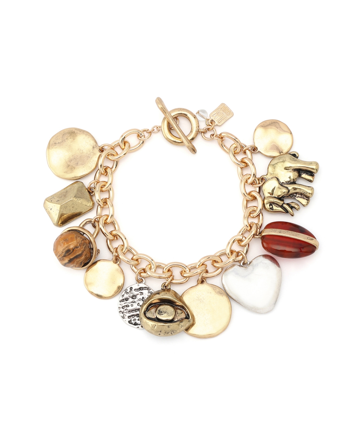 Click here for Robert Lee Morris Soho Amber Heirloom Charms Brace... prices