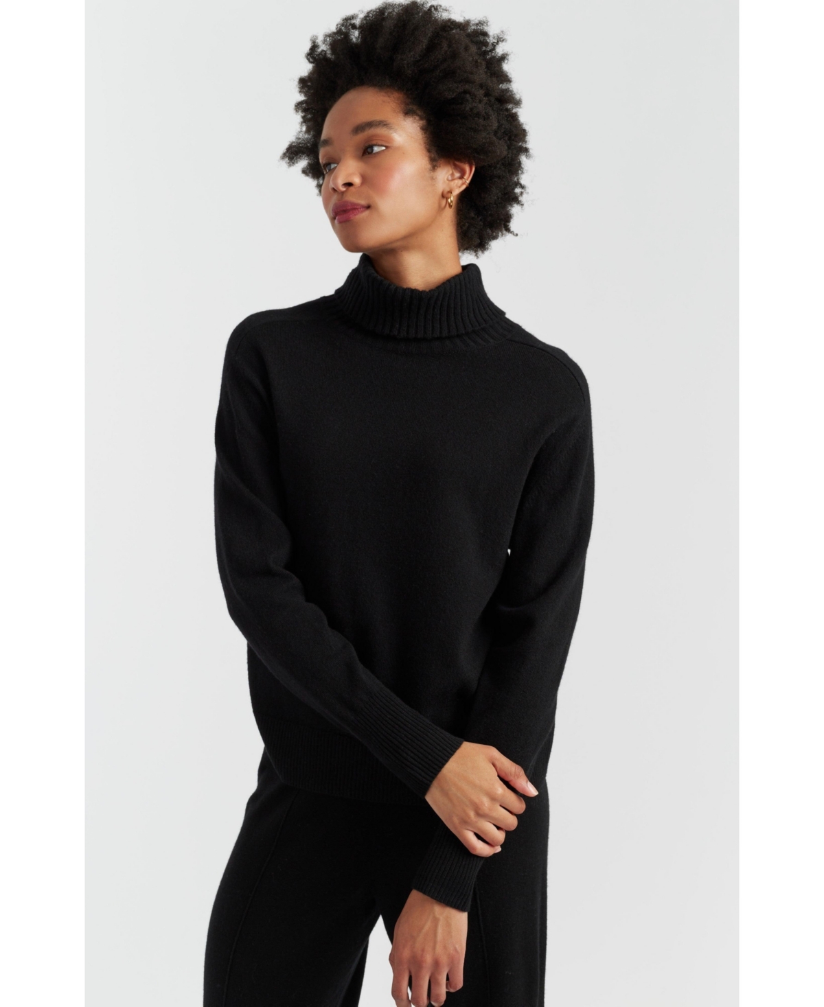 Click here for Chinti & Parker Womens Wool-Cashmere Raglan Rollne... prices
