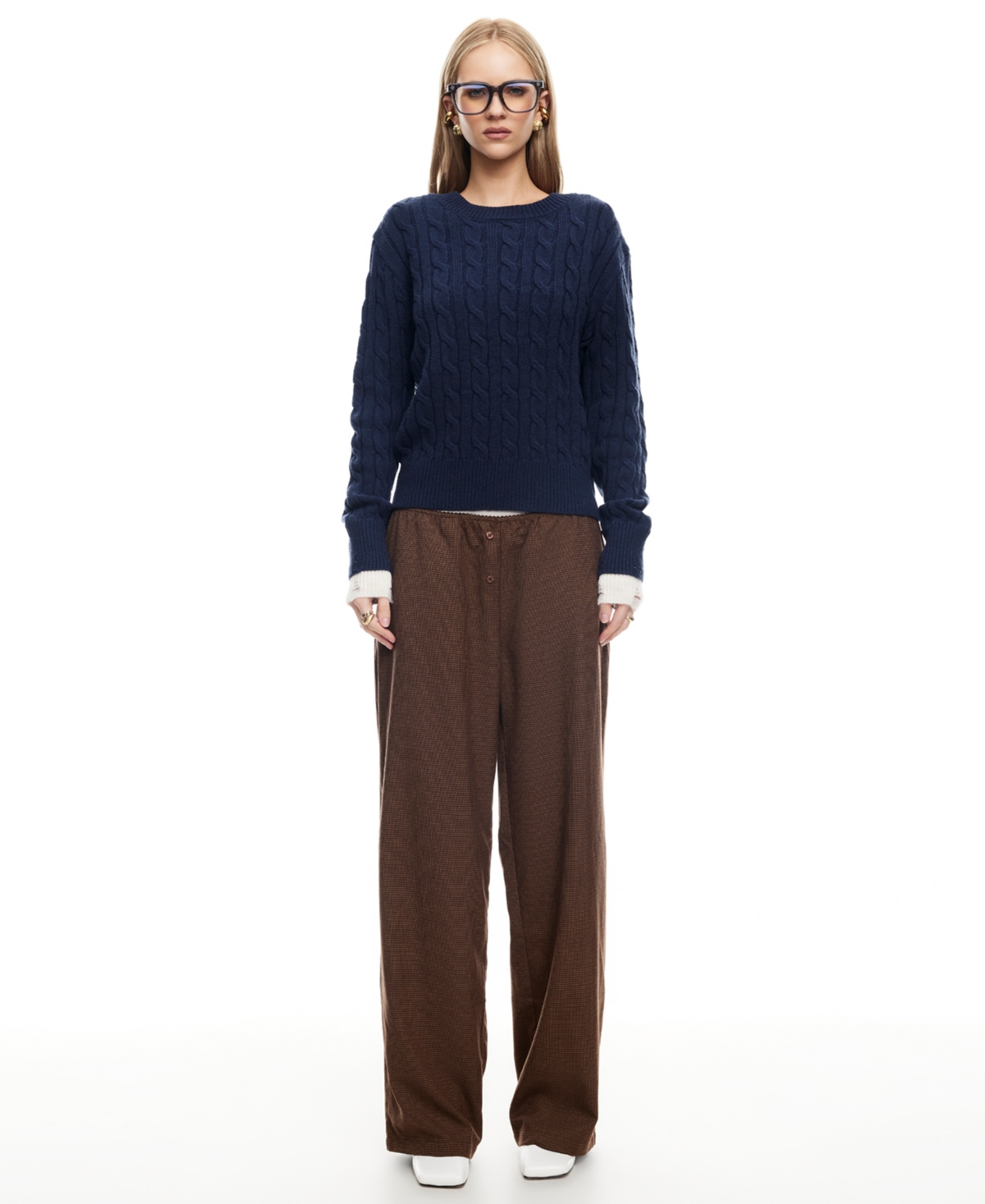 Click here for Lioness Womens Bloom Pull-On Pants - Chocolate Pla... prices