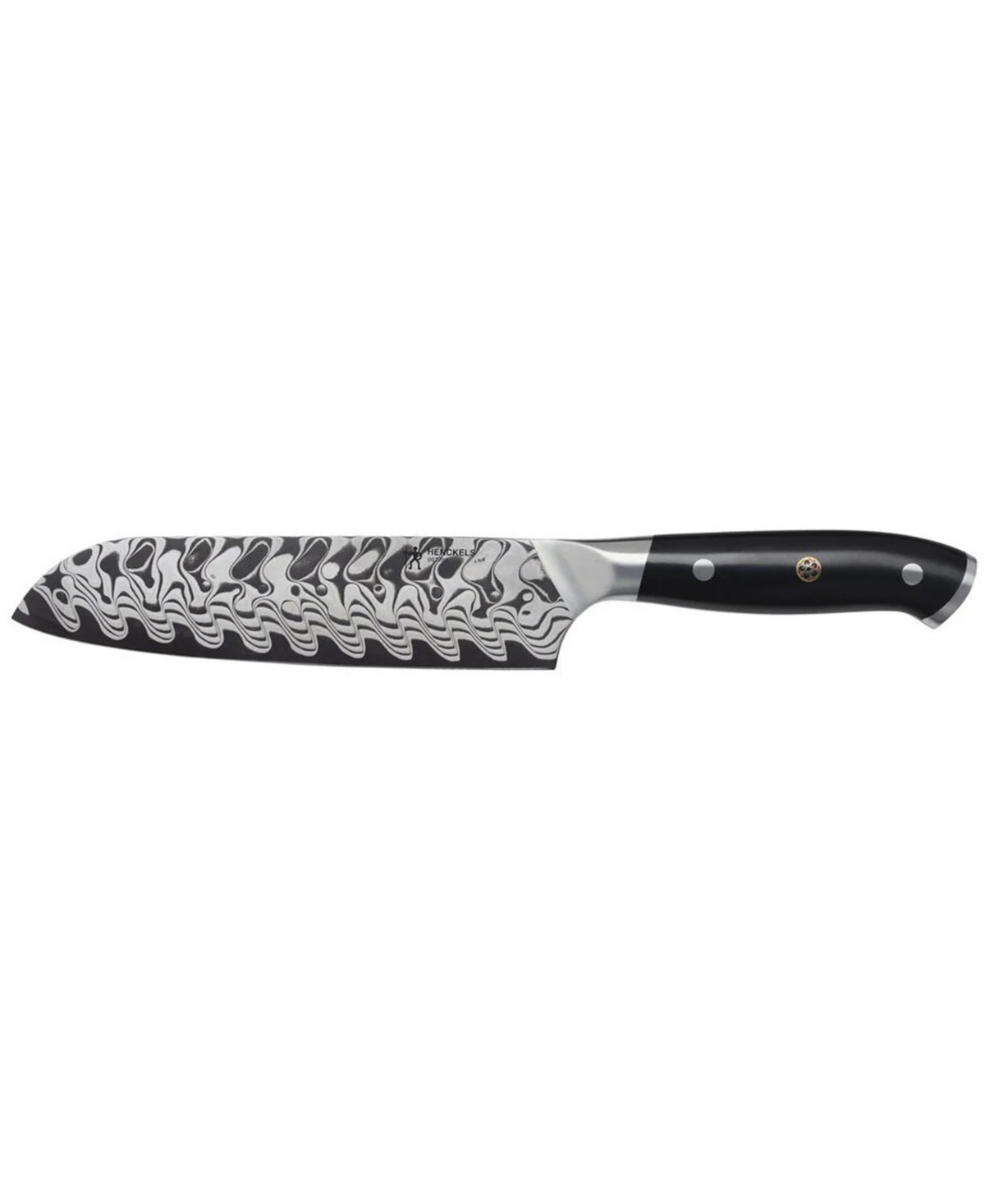 Click here for Henckels Compass Damascus 7 Santoku Knife - Black... prices