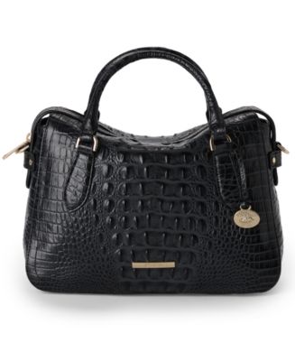 Brahmin Micaela Alden Road Satchel Handbag - Macy's