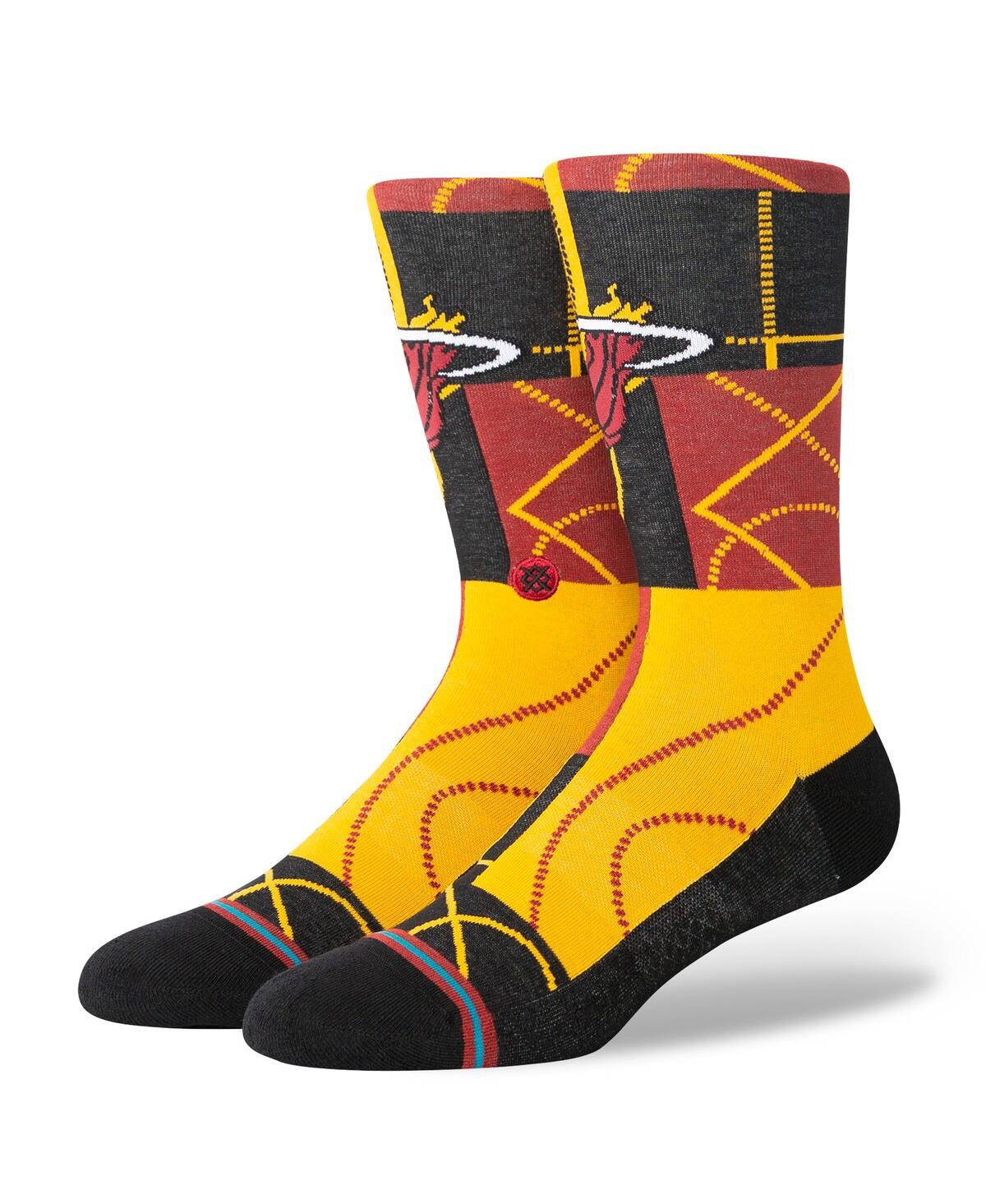 Click here for Stance Mens Miami Heat Nba Zone Crew Socks - Black prices