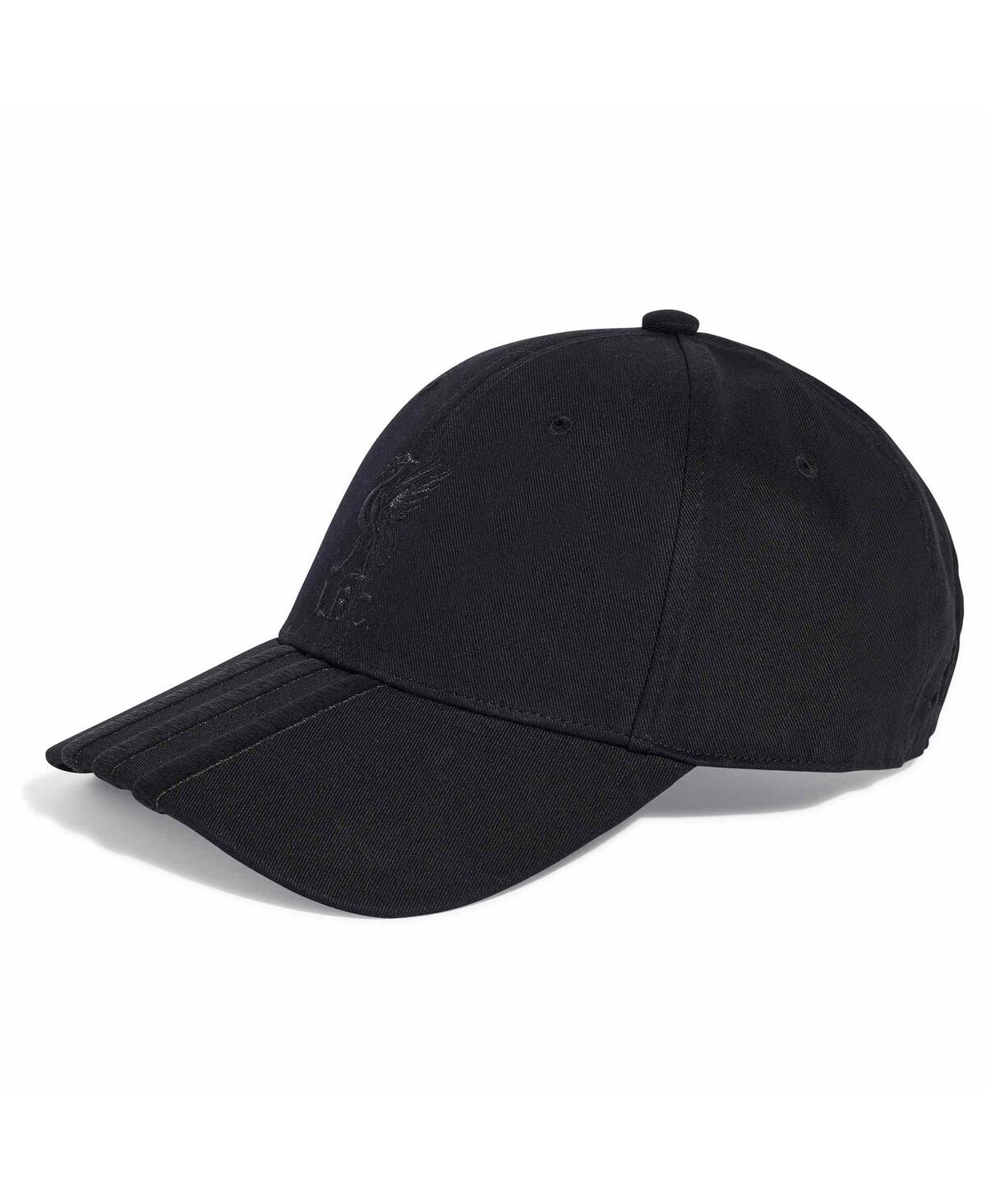 Click here for Adidas Mens and Womens Black Liverpool Three-Strip... prices