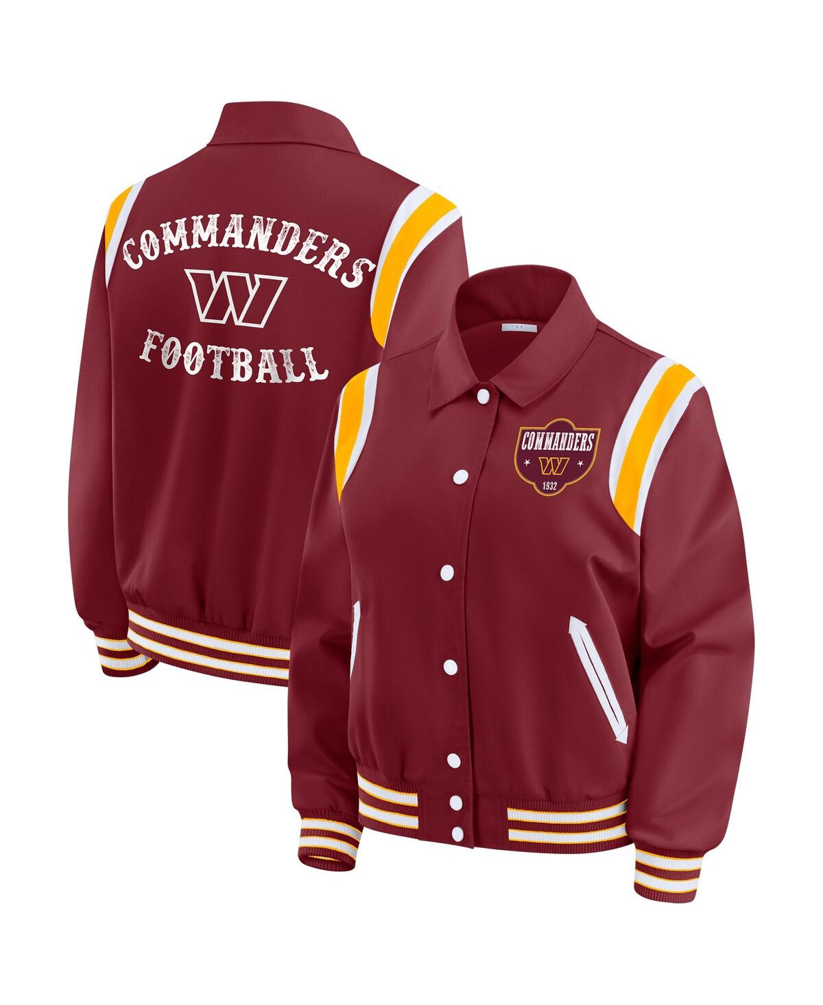 Click here for Wear by Erin Andrews Womens Burgundy Washington Co... prices