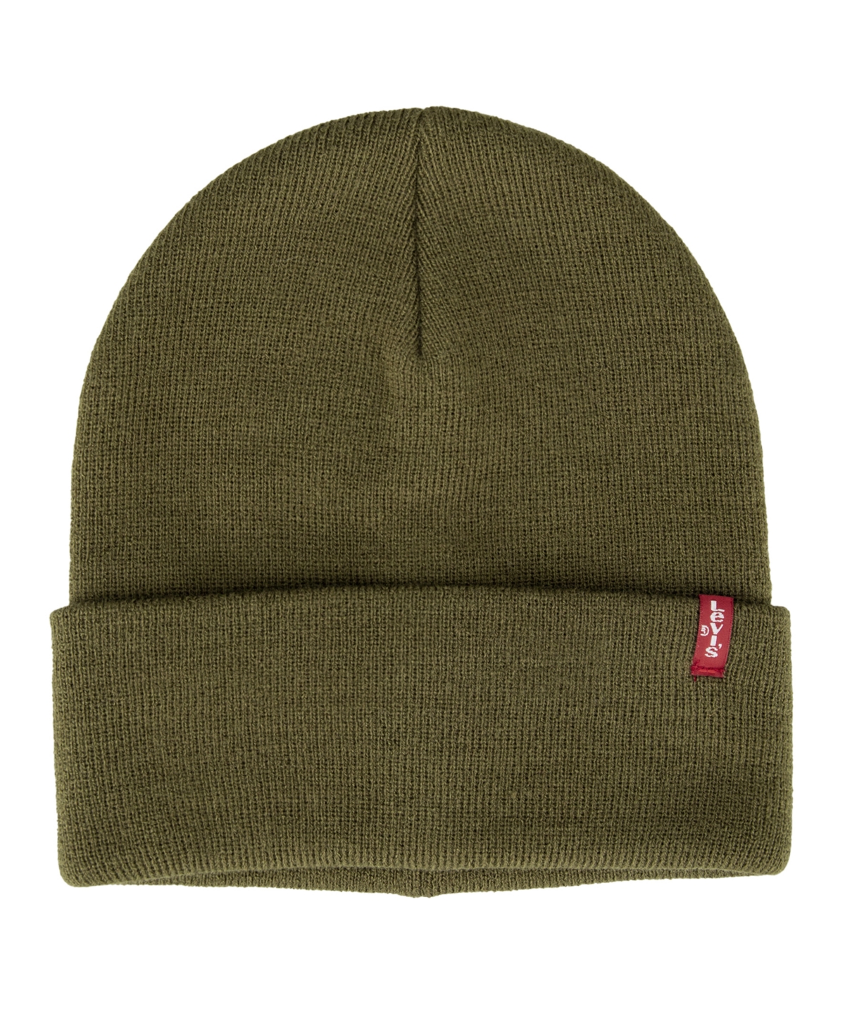 Click here for Levis Mens Adjustable Fold Over Cuff Beanie - Oliv... prices