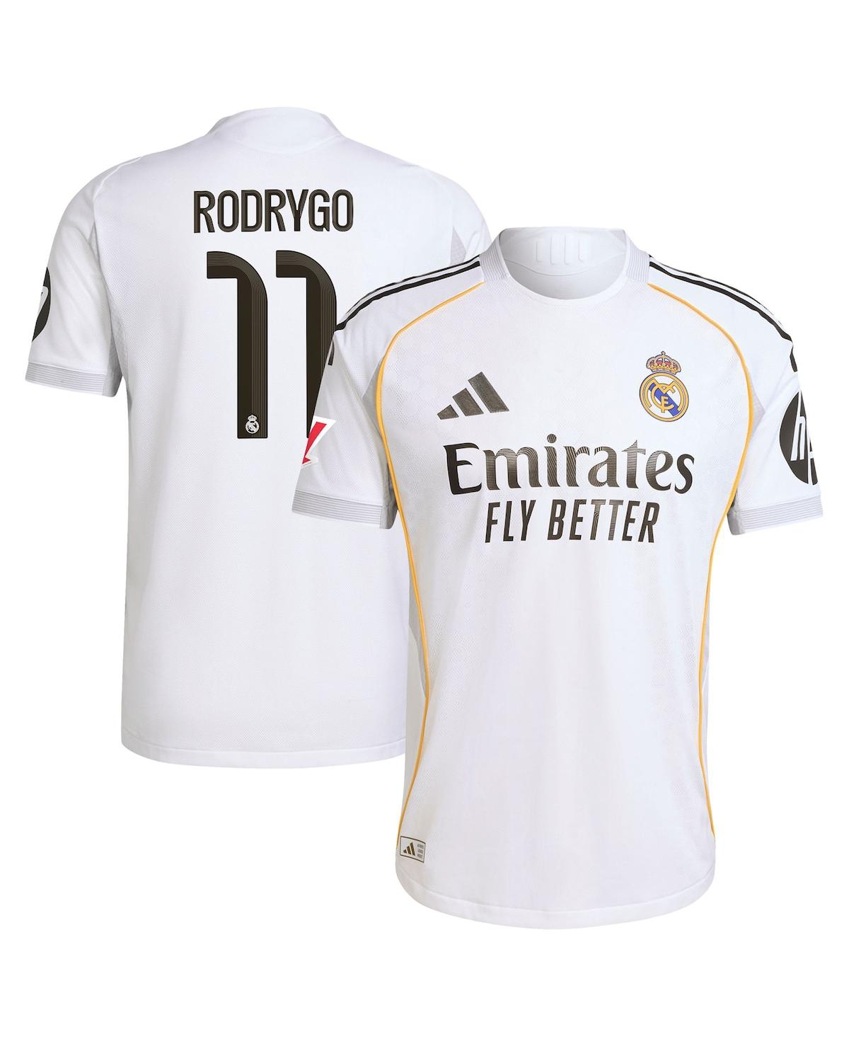 Click here for Adidas Mens Rodrygo White Real Madrid 2025/26 Home... prices