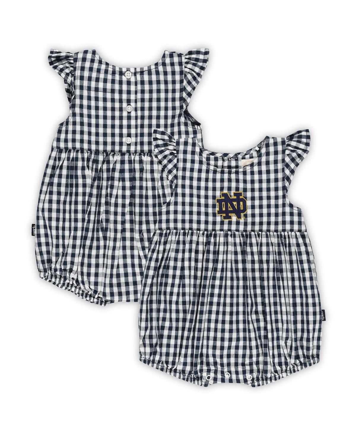 Click here for Garb Girls Baby Boys and Girls Navy Notre Dame Fig... prices