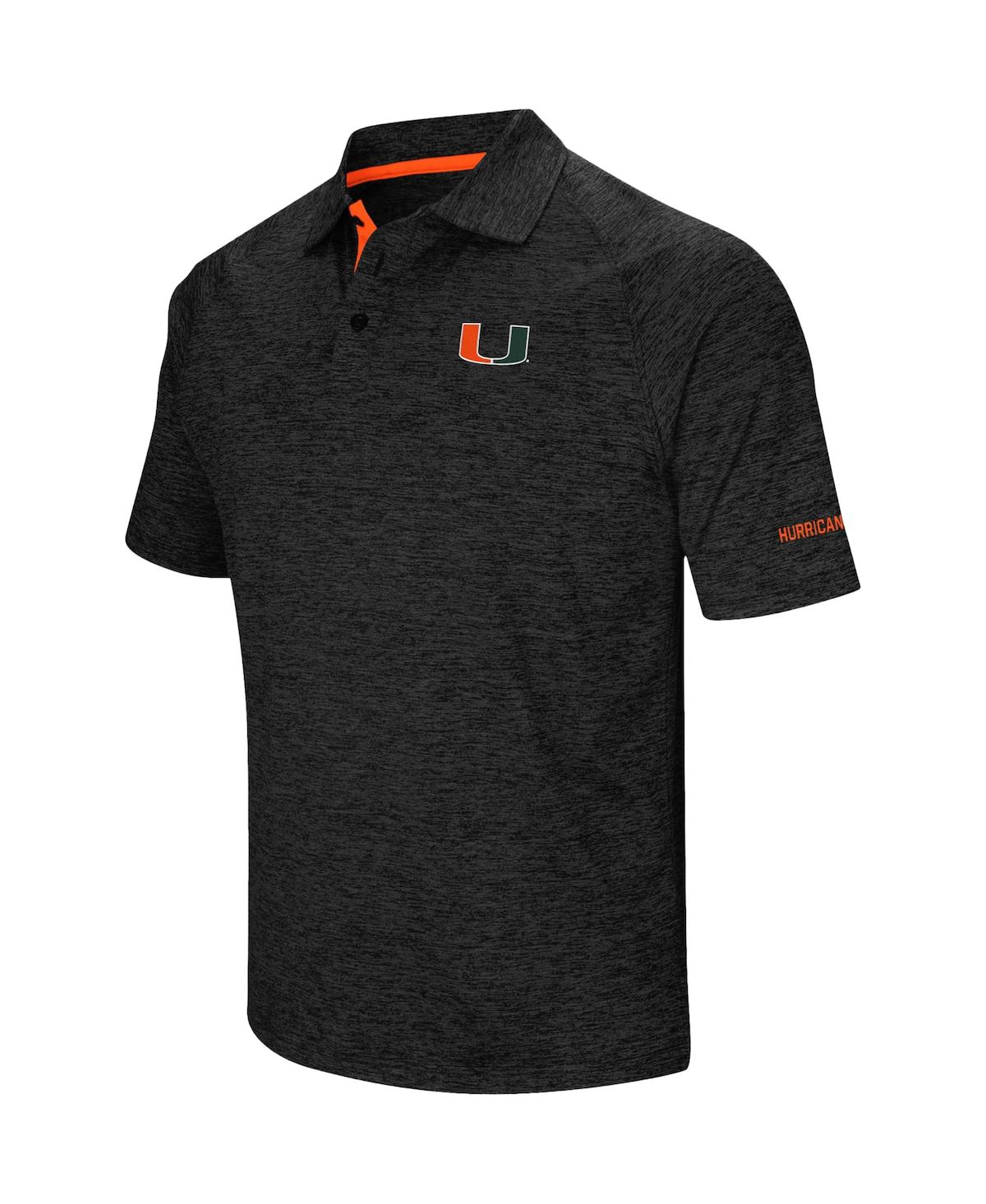 Click here for Colosseum Mens Black Miami Hurricanes Down Swing P... prices