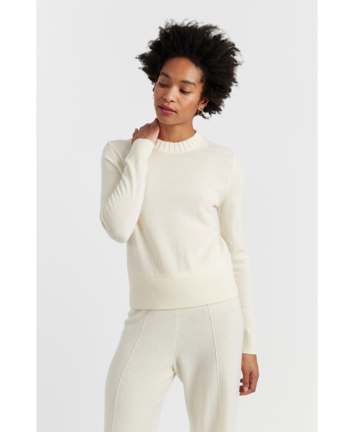 Click here for Chinti & Parker Womens Wool & Cashmere Cropped Spo... prices