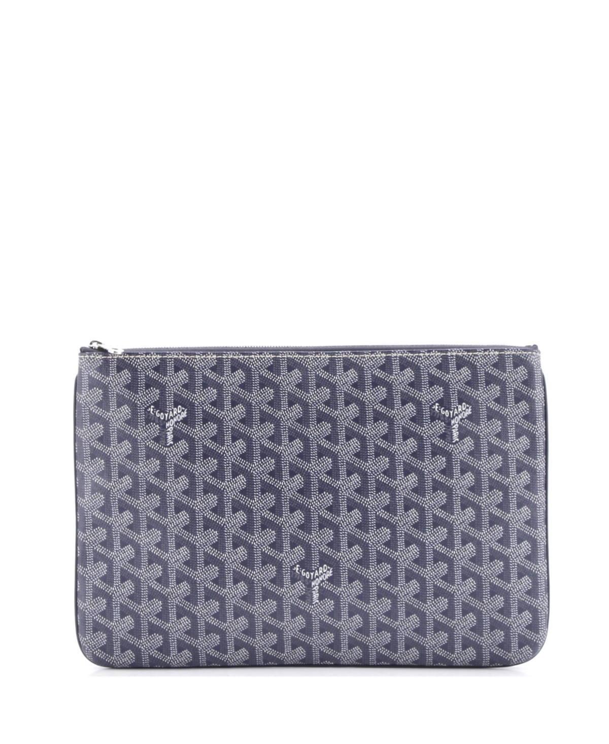 Click here for Pre-Owned Goyard Mm Senat Zip Pouch Coated Canvas... prices