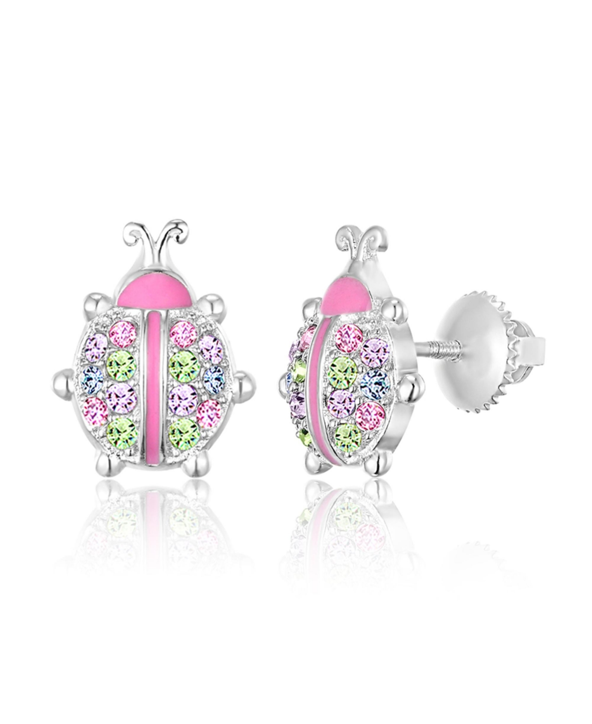 Click here for Chanteur/Girl/Ladybug Crystal White Gold Palladium... prices