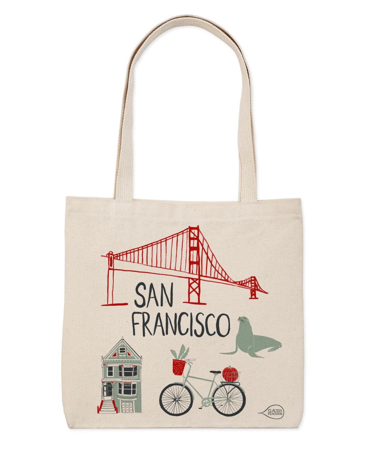Click here for San Francisco Everyday Tote - Red  gray  black prices