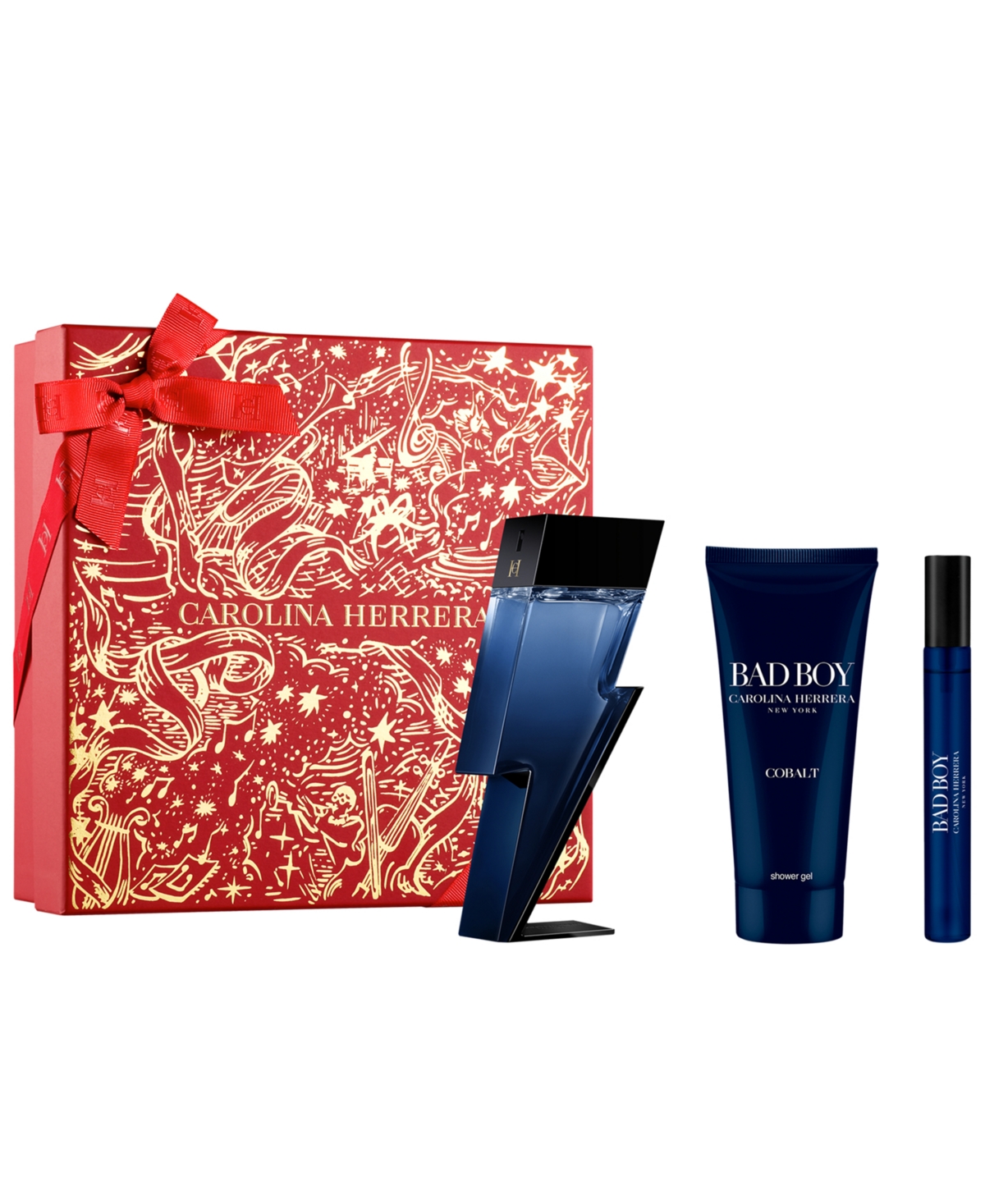 Click here for Carolina Herrera 3-Pc. Bad Boy Cobalt Fragrance Gi... prices