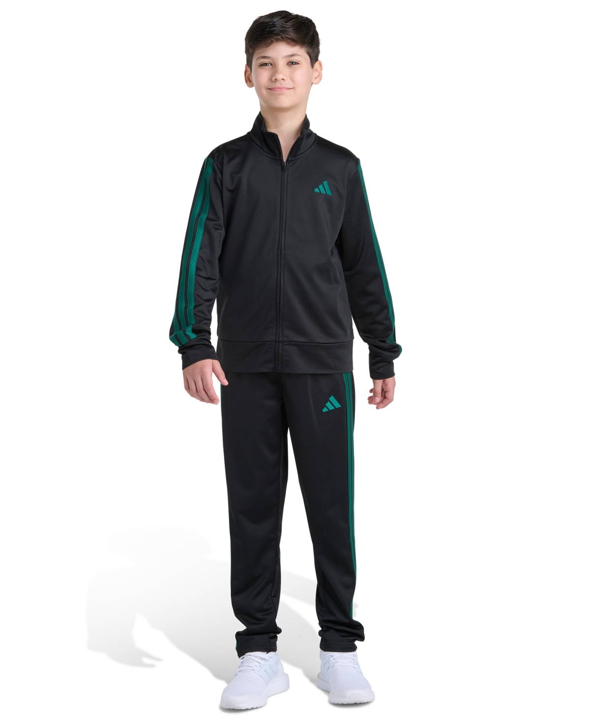 Click here for Adidas Boys 8-20 2-Piece Regular Fit Jacket and Pa... prices