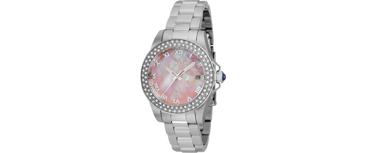 Click here for Invicta Womens 36070 Angel Quartz 3 Hand Pink Dial... prices