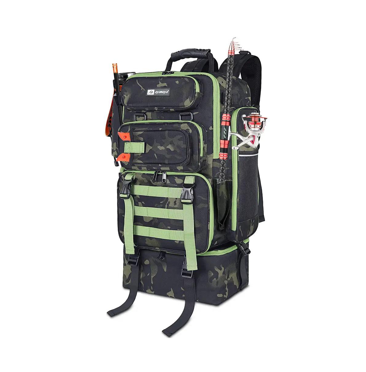 Click here for TackleChill Pro 2-in-1 Fishing Backpack with Coole... prices
