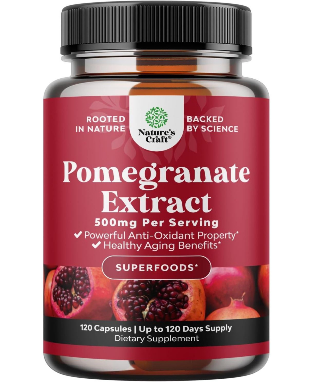 Click here for Natures Craft Pomegranate Extract Capsules  Supple... prices
