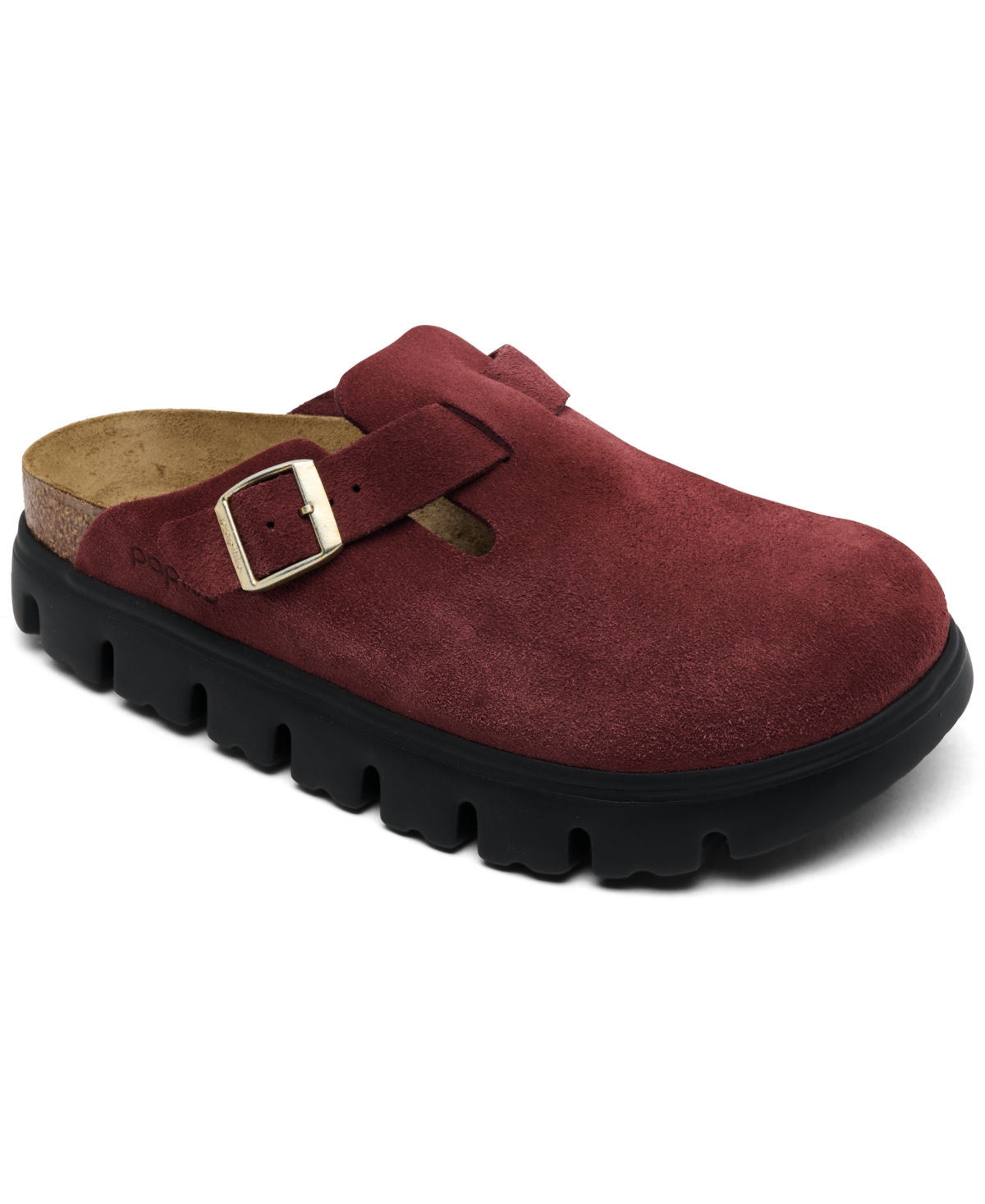 Click here for Birkenstock Womens Boston Chunky Suede Leather Pla... prices