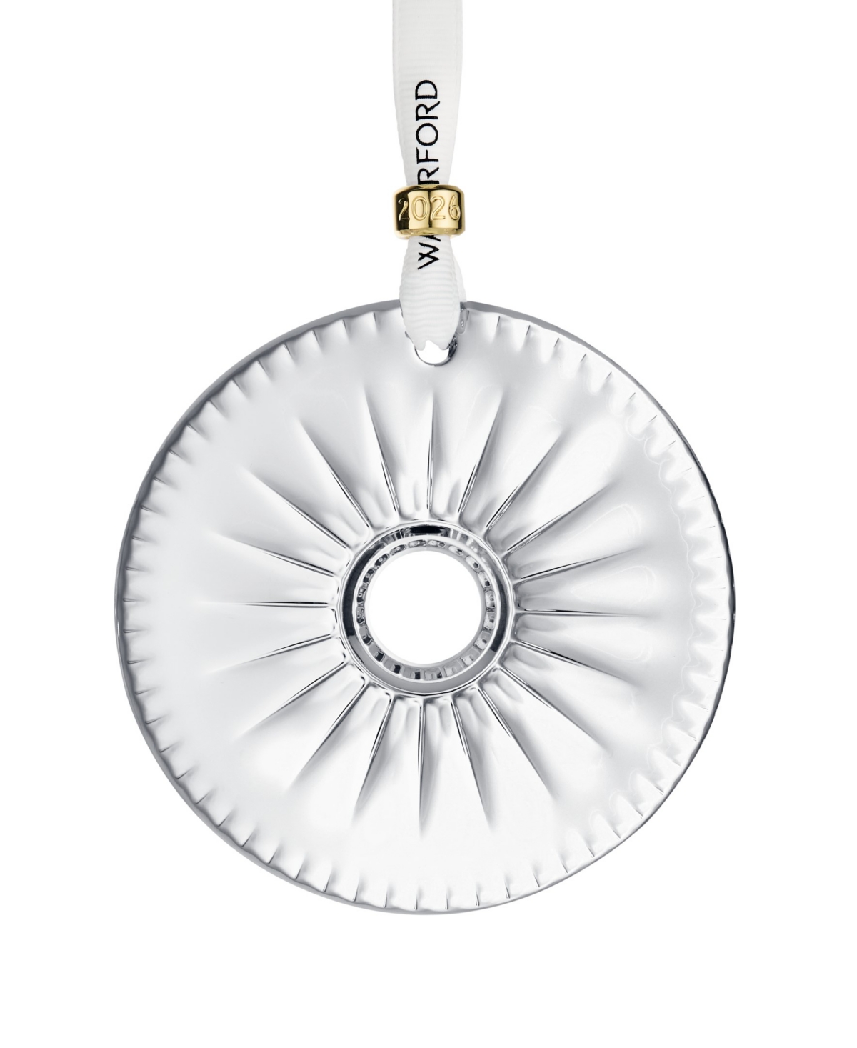 Click here for Waterford New Year Disc Firework Ornament - Clear prices