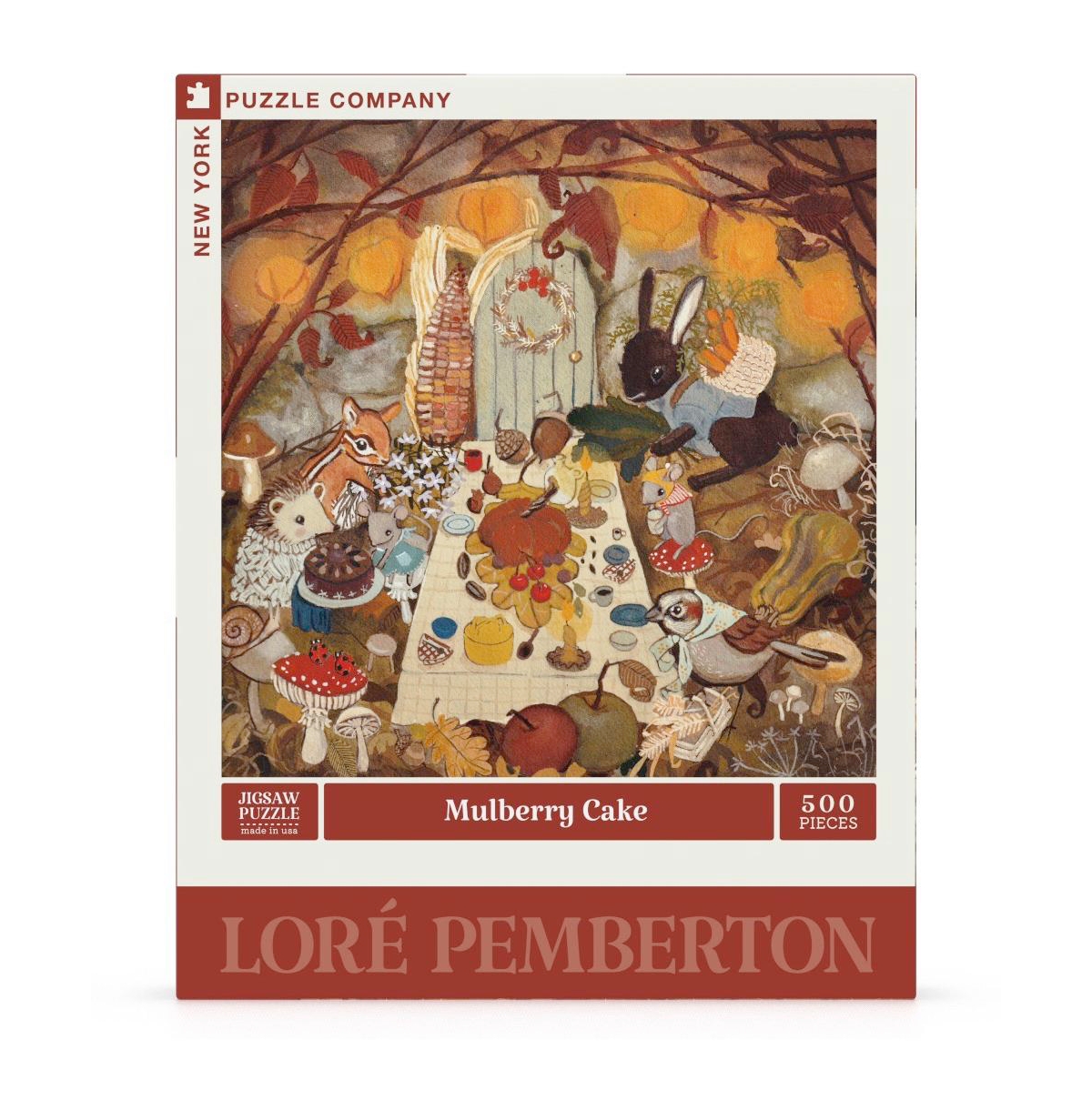 Click here for New York Puzzle Company Mulberry Cake 500 Piece Pu... prices