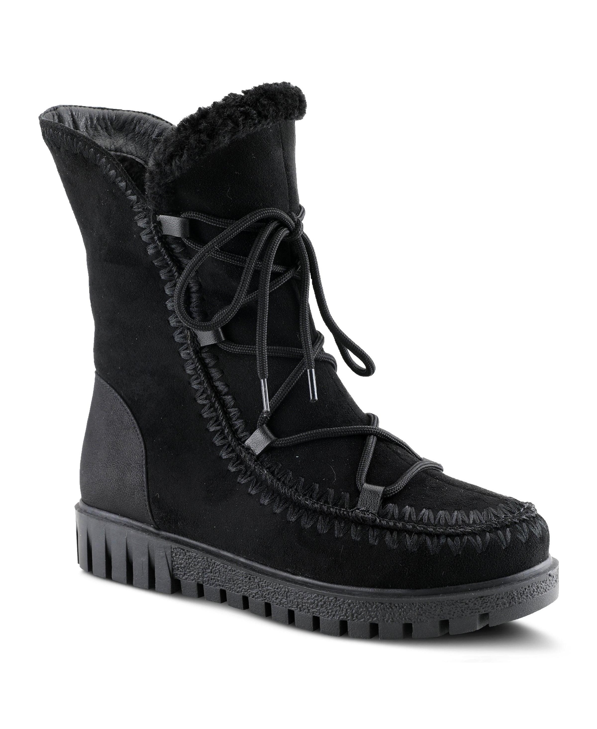 Click here for Azura Stich Mid Calf Boots - Black prices