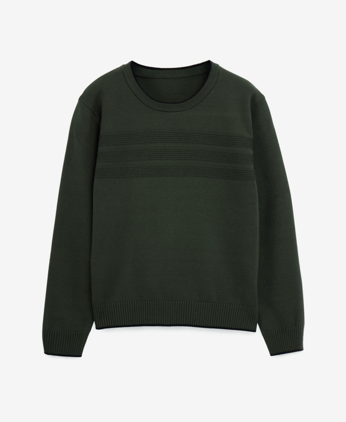 Click here for Raw X Boys Moto Ribbing Detail Crew Neck Sweater -... prices