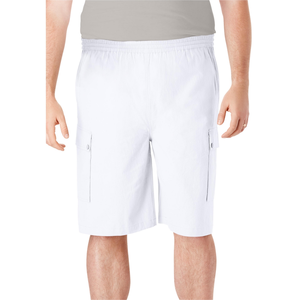 Click here for KingSize Big & Tall Full Elastic Waist Gauze Cargo... prices
