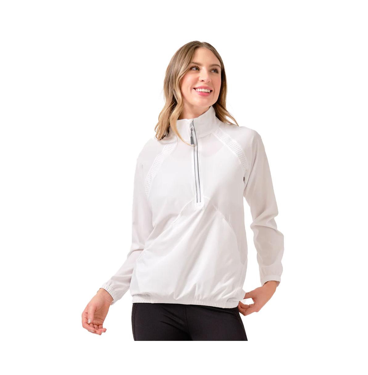 Click here for Lija Etoile Womens Tennis Jacket - White prices