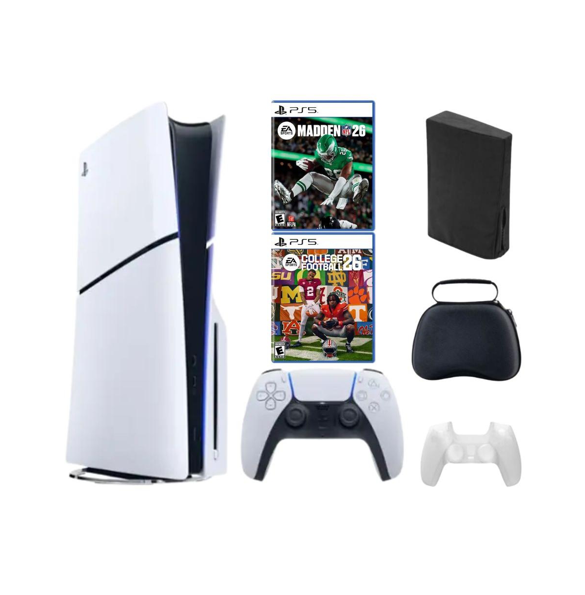Click here for Sony - PlayStation 5 Slim Disc Bundle with College... prices