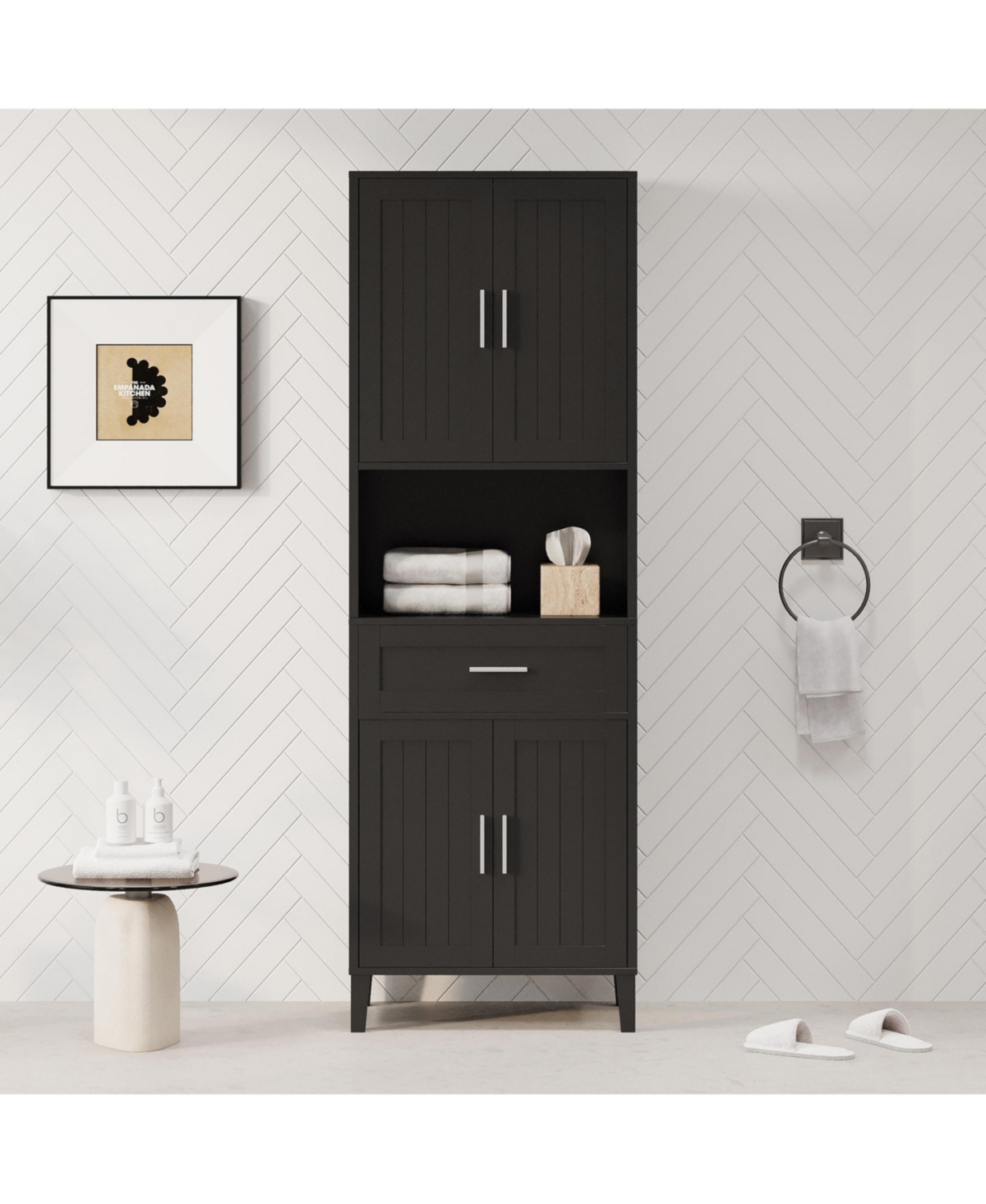 Click here for Casainc 70.9 Tall Freestanding Bathroom Cabinet wi... prices