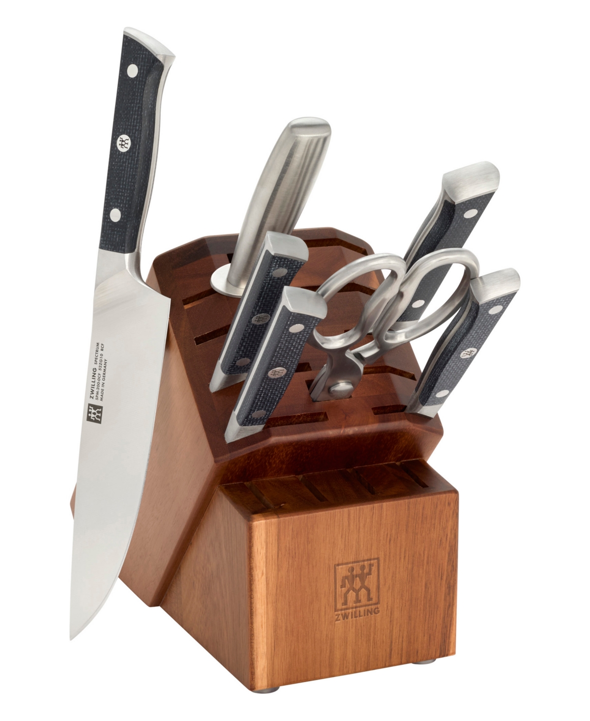 Click here for Zwilling Spectrum 8-Pc. Knife Block Set - Black  s... prices