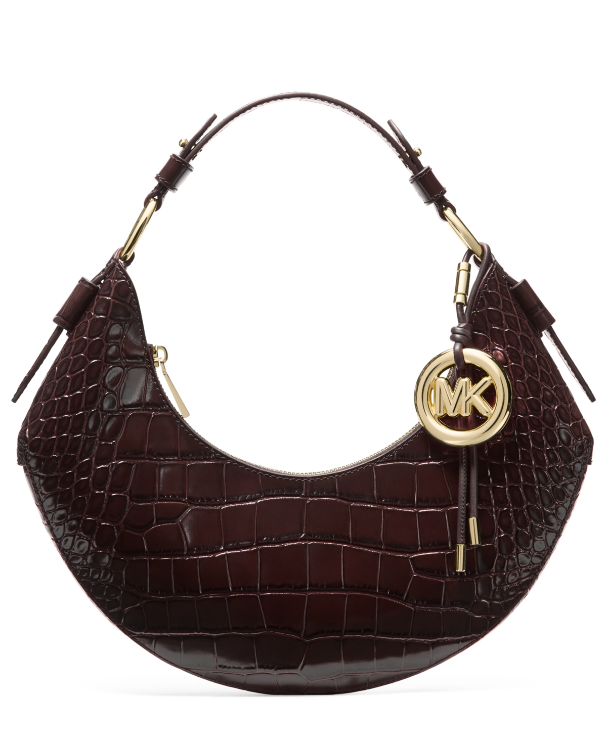 Michael Kors Womens Koa Medium Shoulder Bag - Chocolate